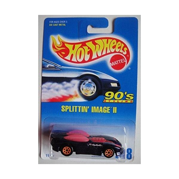 ホットウィール マテル ミニカー ホットウイール 11850-0910 Hot Wheels 90'S Styling Black/Pink SPLITTIN' Image II #248 7 Spoke海外限定品を迅速輸入！5〜15営業日...