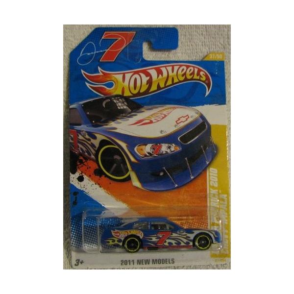 ホットウィール マテル ミニカー ホットウイール  Hot Wheels 2011-037 New Models Danica Patrick 2010 Chevy Impala 1:64 Scale BLUE海外限定品を迅速輸入！5〜15...