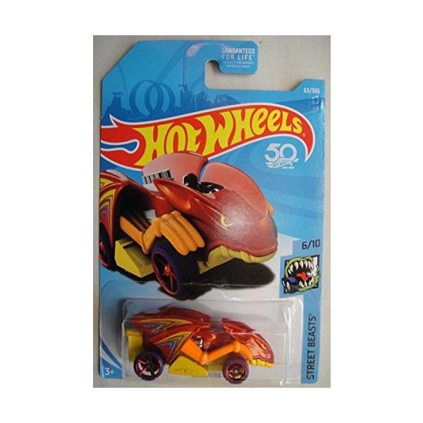 ホットウィール マテル ミニカー ホットウイール FJX40-D9C0C Hot Wheels 2018 50th Anniversary Street Beasts Vampyra 63/365, Red海外限定品を迅速輸入！5〜15営業...