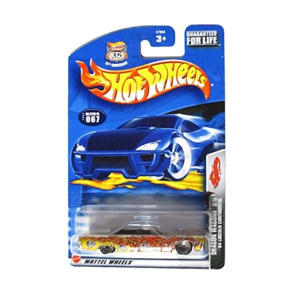 ホットウィール Hot Wheels '64リンカーン・コンチネンタル ドラゴンワゴンズ 3/5 コレクター#067 Lincoln Continental ビークル ミニカーホットウィール マテル ミニカー ホットウイール 57204-0...