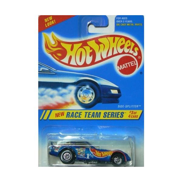 ホットウィール マテル ミニカー ホットウイール 5717257 Race Team Series #3 Side-Splitter Basic Wheels Metalflake Blue #277 Collectible Collect...