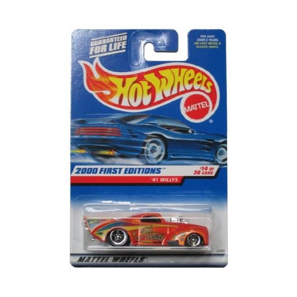 ホットウィール マテル ミニカー ホットウイール '41 Willys Hot Wheels 2000 First Editions '41 Willys #074 1:64 Scale海外限定品を迅速輸入！5〜15営業日にて発送します。商...