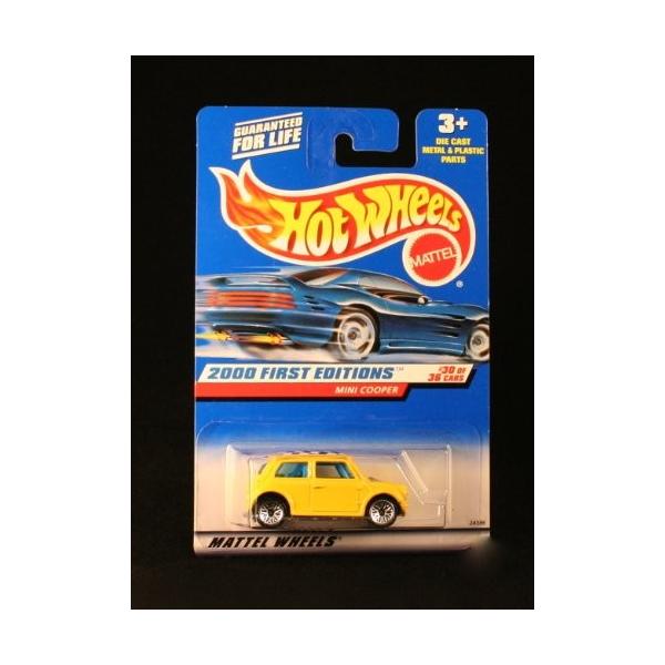 ホットウィール Hot Wheels ミニクーパー 2000ファーストエディション 30/36 イエロー MINI COOPER ビークル ミニカーホットウィール マテル ミニカー ホットウイール 1 Mattel Hot Wheels 2...