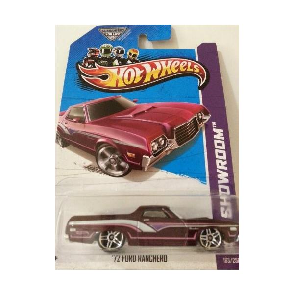 ホットウィール マテル ミニカー ホットウイール 1 Hot Wheels HW Showroom 72 Ford Ranchero Dark Maroon #163/250海外限定品を迅速輸入！5〜15営業日にて発送します。商品名（自動翻...