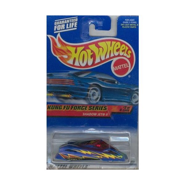 ホットウィール マテル ミニカー ホットウイール 26038 Hot Wheels 2000 035 kung fu Force Series 3 of 4 Blue Shadow Jet II 1:64 Scale Die-cast Co...