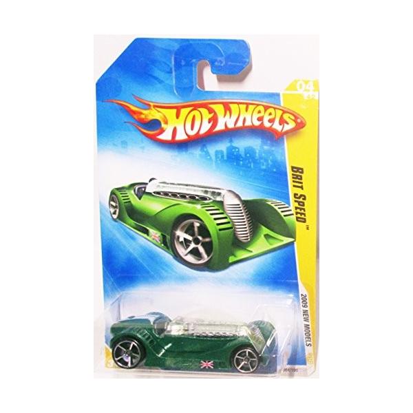 ホットウィール マテル ミニカー ホットウイール N4007 Hot Wheels 2009 New Models BRIT SPEED 004/190 1:64 Scale海外限定品を迅速輸入！5〜15営業日にて発送します。商品名（自動翻...