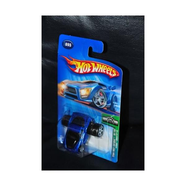 ホットウィール マテル ミニカー ホットウイール C2756 Hot Wheels 2004 First Editions Fatbax C6 Corvette Painted Lights Metalflake Blue Card 95海...