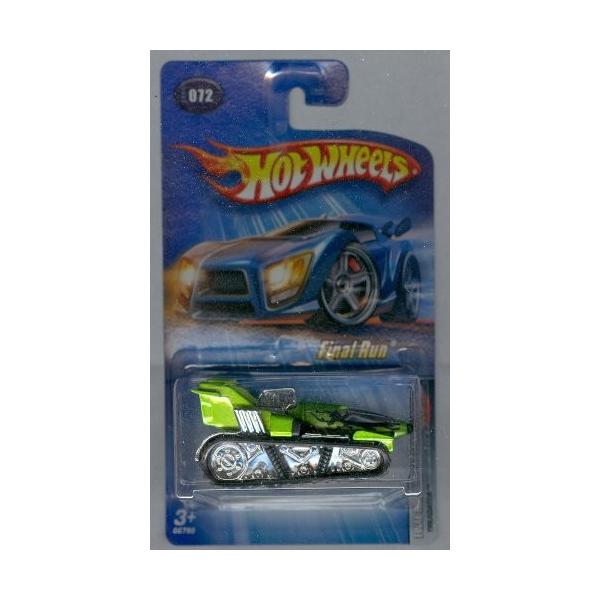 ホットウィール マテル ミニカー ホットウイール G6799-0713 Hot Wheels 2005-072 Final Run Treadator GREEN 1:64 Scale海外限定品を迅速輸入！5〜15営業日にて発送します。商品...