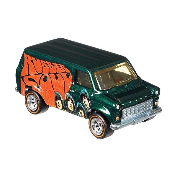 ホットウィール Hot Wheels ザ・ビートルズ フォード トランジットスーパーバン Rubber Soul The Beatles ビークル ミニカーホットウィール マテル ミニカー ホットウイール DWH34 Hot Wheels ...