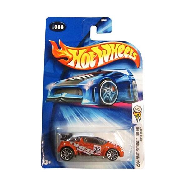 ホットウィール マテル ミニカー ホットウイール 43220-313770 Hot Wheels 2004 First Editions Super Gnat 88/100 ORANGE 088 1:64 Scale海外限定品を迅速輸入！5...