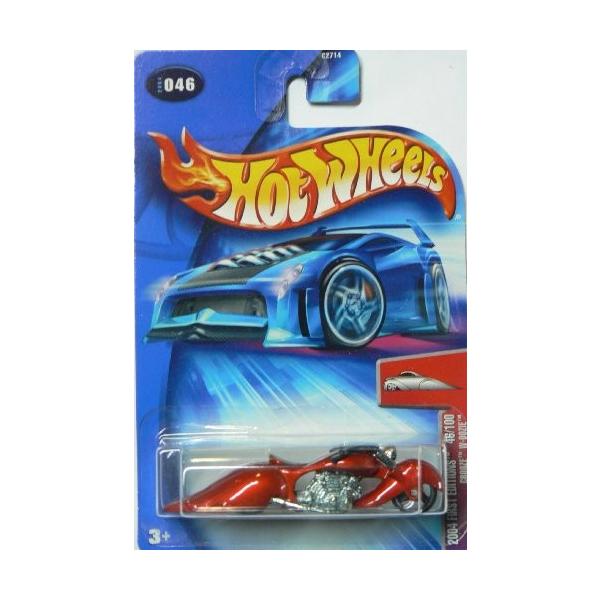 ホットウィール マテル ミニカー ホットウイール C2714 Hot Wheels 2004 First Edition Crooze W-oozie Motorcycle #46 046 46/100 1:64 Scale海外限定品を迅速...