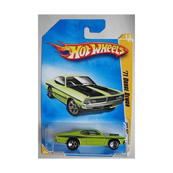 ホットウィール マテル ミニカー ホットウイール N4016-B919L HOT WHEELS 2009 NEW MODELS, GREEN '71 DODGE DEMON 13/42 5SPOKE海外限定品を迅速輸入！5〜15営業日にて発...