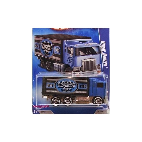 ホットウィール Hot Wheels ハイウェイハウラー HWシティワークス 08/10 114/190 ブルー ビークル ミニカーホットウィール マテル ミニカー ホットウイール 43220-303328 Hot Wheels 2009 ...