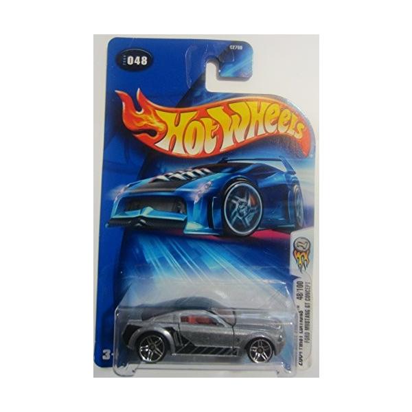 ホットウィール マテル ミニカー ホットウイール na 2004 Hot Wheels Toys R Us Exclusive Zamac First Editions Ford Mustang GT Concept Unpainted #...
