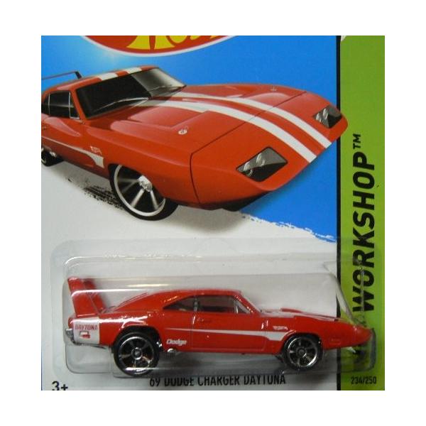 ホットウィール Hot Wheels ’69ダッジ・チャージャー デイトナ HWワークショップ 234/250 レッド Dodge Charger ビークル ミニカーホットウィール マテル ミニカー ホットウイール 43224-6001 H...