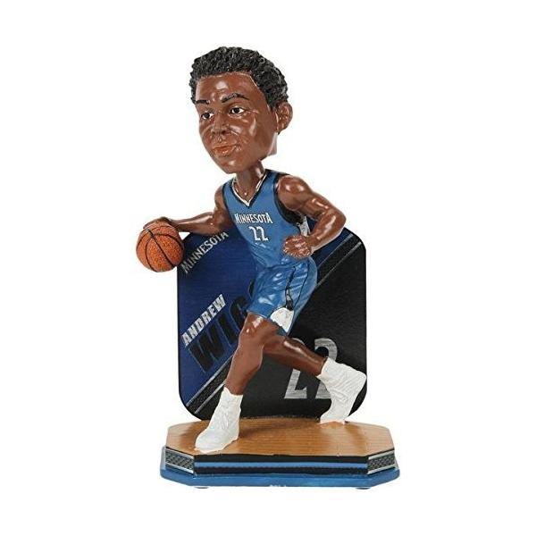 ボブルヘッド バブルヘッド 首振り人形 ボビンヘッド BOBBLEHEAD BHNBNANMTWAW FOCO Minnesota Timberwolves Wiggins A. #22 Name And Number Bobble海外限定...