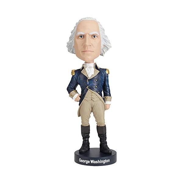 ボブルヘッド バブルヘッド 首振り人形 ボビンヘッド BOBBLEHEAD RB1003 Royal Bobbles George Washington Bobblehead, Premium Polyresin Lifelike Figu...