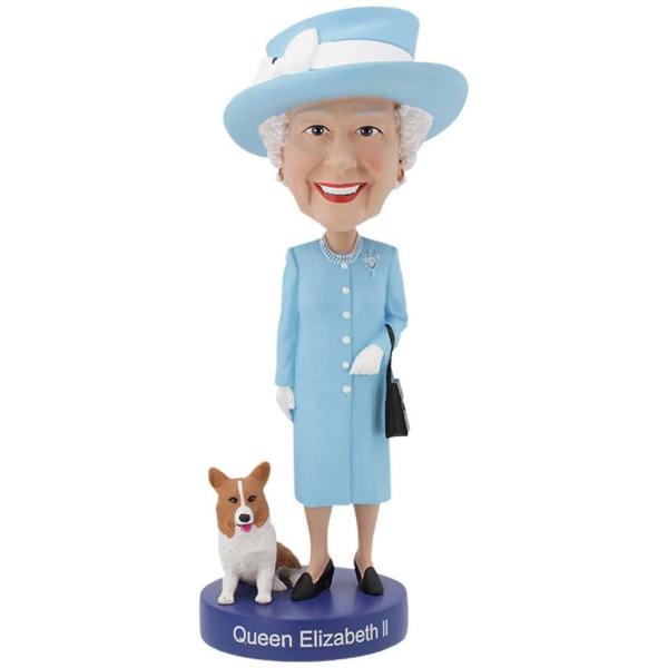 ボブルヘッド バブルヘッド 首振り人形 ボビンヘッド BOBBLEHEAD 48528 Royal Bobbles Queen Elizabeth II Collectible Bobblehead Statue海外限定品を迅速輸入！5〜1...