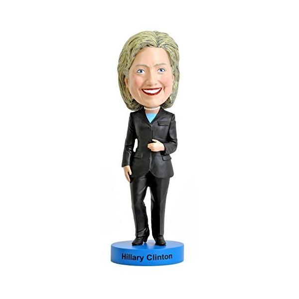 ボブルヘッド バブルヘッド 首振り人形 ボビンヘッド BOBBLEHEAD Hillary Clinton 2016 Royal Bobbles Hillary Clinton Bobblehead, Premium Polyresin L...