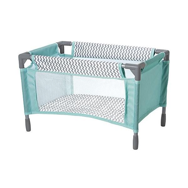 アドラ 赤ちゃん人形 ベビー人形 リアル 218603 Adora Zig Zag Baby Doll Playpen, Bed Toy &amp; Carry Case, Fits Dolls, Plush Toys, and Stuff...