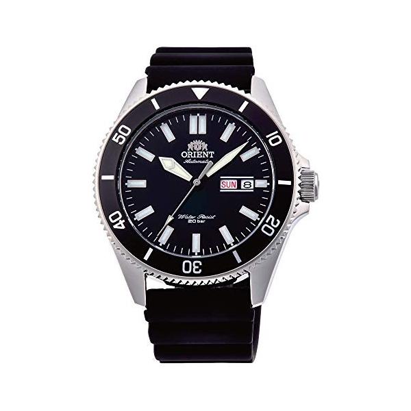 腕時計 オリエント メンズ RA-AA0010B19B Orient Kano/Big Mako Men's Automatic Manual Winding Mechanical Sports Steel Silicone Wrist W...