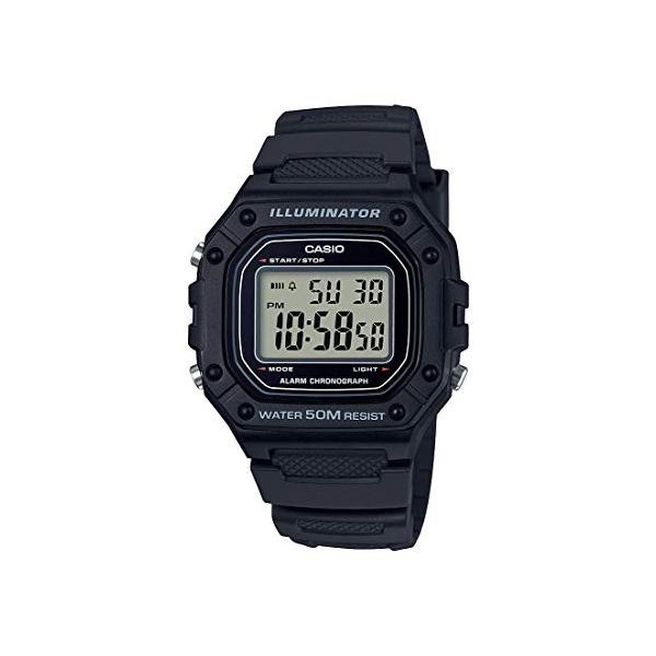 腕時計 カシオ メンズ 逆輸入 日本 メイドインジャパン アメリカ アウトドアウォッチ特集 W-218H-1AVDF Casio W218H Series | Watches for Men | 50M WR | Black | 1/100...
