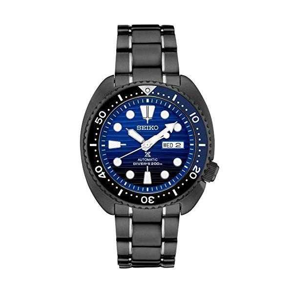 腕時計 セイコー メンズ SRPD11 Seiko Prospex SRPD11 Special Edition Black Ion-Plated Steel Automatic Divers Watch海外限定品を迅速輸入！5〜15営業日...