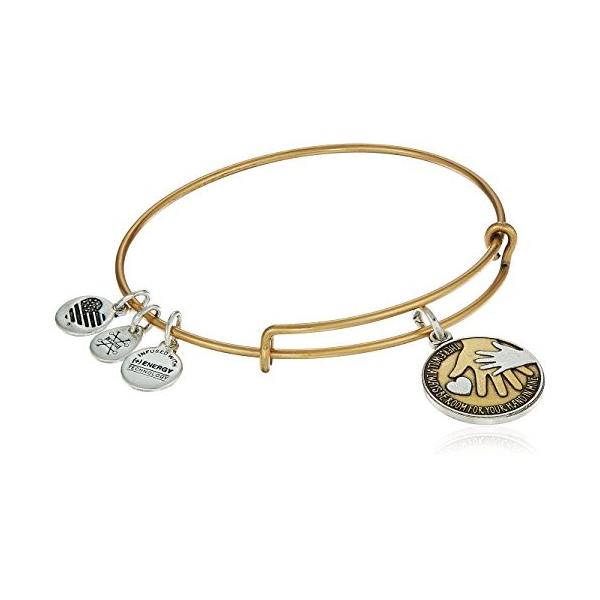アレックスアンドアニ アメリカ アクセサリー ブランド かわいい おしゃれ  A18EBHHTTRG Alex and Ani Because I Love You Expandable Bangle for Women, Hand in ...