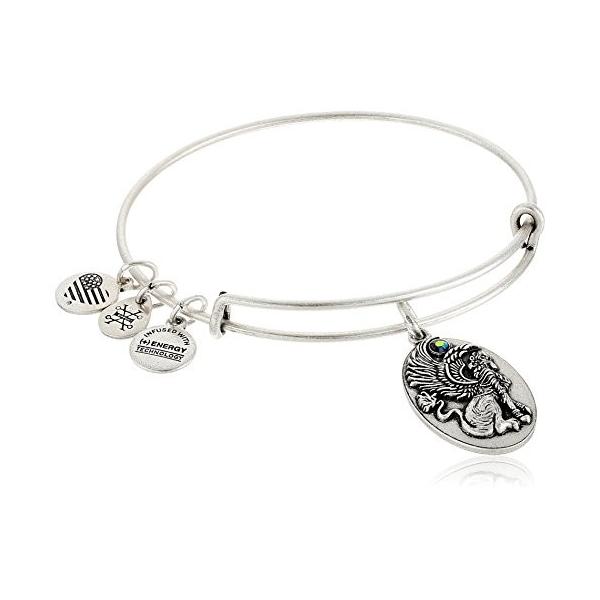 アレックスアンドアニ アメリカ アクセサリー ブランド かわいい おしゃれ  A16EB65RS Alex and Ani "Path of Symbols" Sphinx Expandable Silver Wire Bangle Cha...
