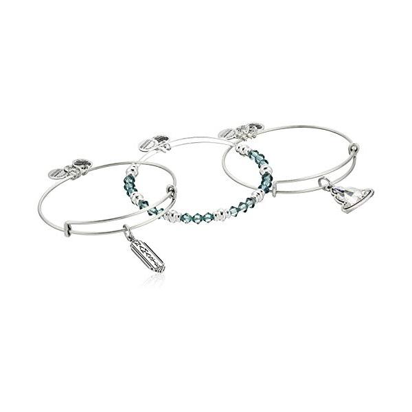 アレックスアンドアニ アメリカ アクセサリー ブランド かわいい おしゃれ  A18SETNMSTRS Alex and Ani Women's Crystal Infusion Namaste Set of 3 Bracelet, Raf...