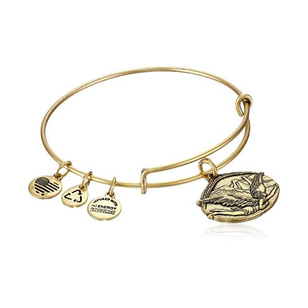 アレックスアンドアニ アメリカ アクセサリー ブランド かわいい おしゃれ  A14EB88RG Alex and Ani Guardian of Freedom Rafaelian Gold Expandable Wire Bangle ...