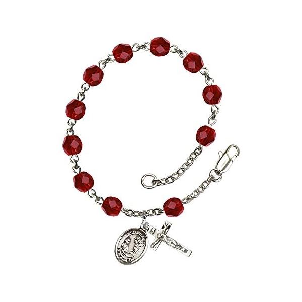 Bonyak Jewelry ブレスレット ジュエリー アメリカ アクセサリー ブランド かわいい おしゃれ デンマーク コペンハーゲン  RB6000RBS-9016 St. Cecilia Silver Plate Rosary Bra...