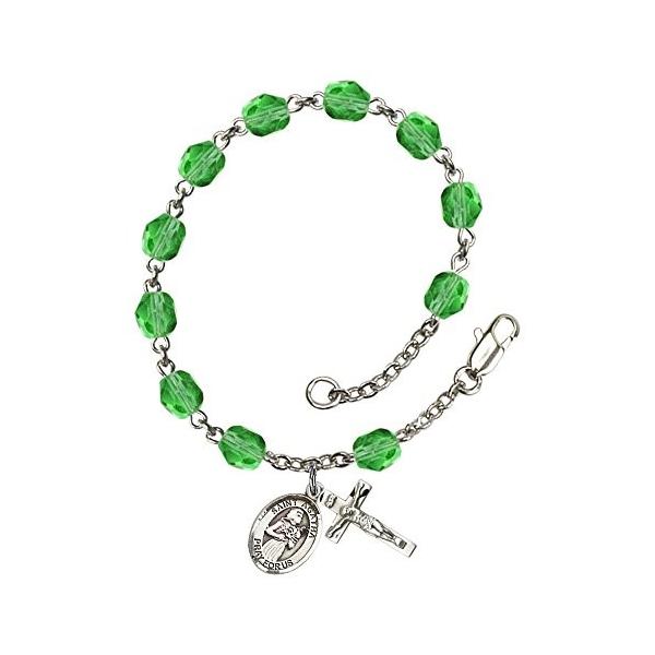 Bonyak Jewelry ブレスレット ジュエリー アメリカ アクセサリー ブランド かわいい おしゃれ デンマーク コペンハーゲン  RB6000PDS-9003 St. Agatha Silver Plate Rosary Brac...