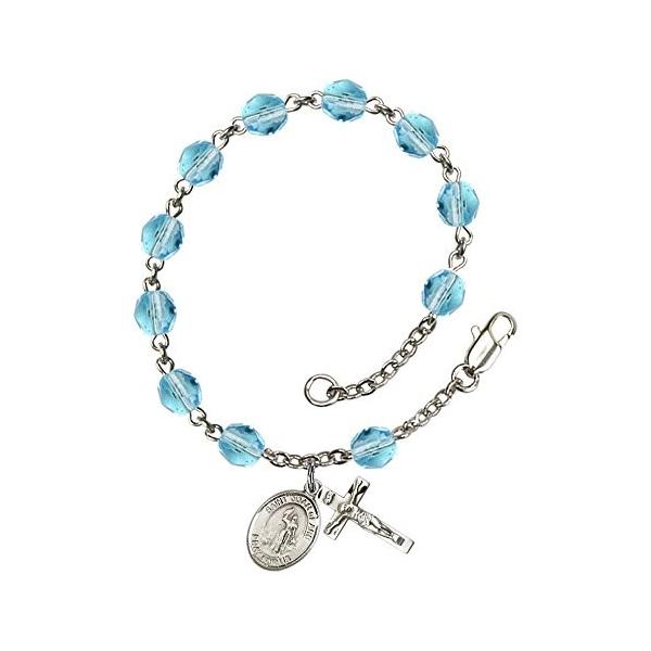 Bonyak Jewelry ブレスレット ジュエリー アメリカ アクセサリー ブランド かわいい おしゃれ デンマーク コペンハーゲン  RB6000AQS-9053 St. Joan of Arc Silver Plate Rosary...