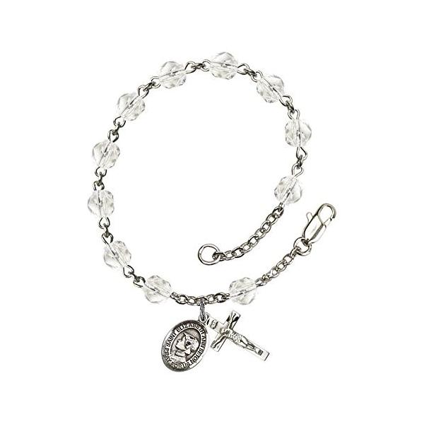Bonyak Jewelry ブレスレット ジュエリー アメリカ アクセサリー ブランド かわいい おしゃれ デンマーク コペンハーゲン  RB6000CS-9224 St. Elizabeth Ann Seton Silver Plate...