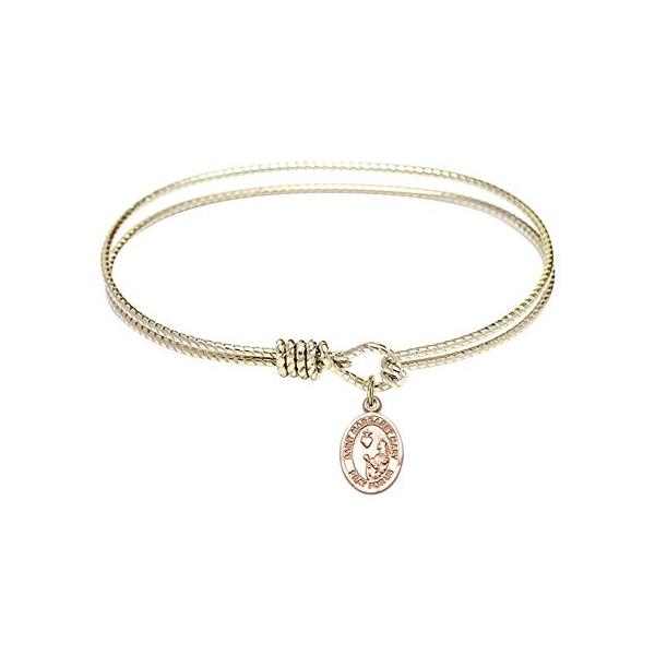 Bonyak Jewelry ブレスレット ジュエリー アメリカ アクセサリー ブランド かわいい おしゃれ デンマーク コペンハーゲン  B4207RG-9420GF 7 1/4 inch Oval Eye Hook Bangle Bra...