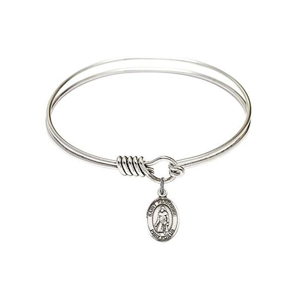 Bonyak Jewelry ブレスレット ジュエリー アメリカ アクセサリー ブランド かわいい おしゃれ デンマーク コペンハーゲン  B4204RH-9088SS 6 1/4 inch Round Eye Hook Bangle Br...