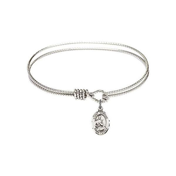 Bonyak Jewelry ブレスレット ジュエリー アメリカ アクセサリー ブランド かわいい おしゃれ デンマーク コペンハーゲン  B4205RH-9042SS 6 1/4 inch Oval Eye Hook Bangle Bra...