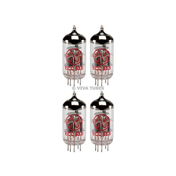 真空管 ギター・ベース アンプ 海外 輸入 12AX7 New Gain Matched Quad (4) JJ Electronics Tesla 12AX7 / ECC83-S Vacuum Tubes海外限定品を迅速輸入！5〜15営業...