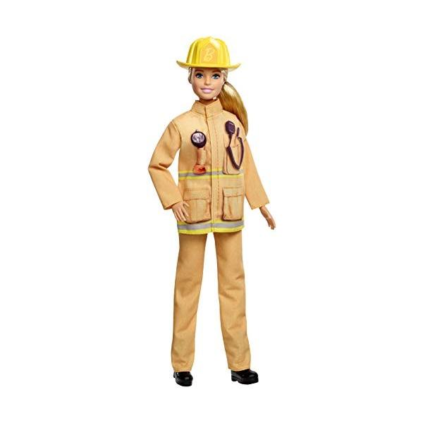 バービー バービー人形 バービーキャリア バービーアイキャンビー 職業 GFX29 Barbie Firefighter Doll, Blonde海外限定品を迅速輸入！5〜15営業日にて発送します。商品名（自動翻訳）：バービー消防士人形、ブ...
