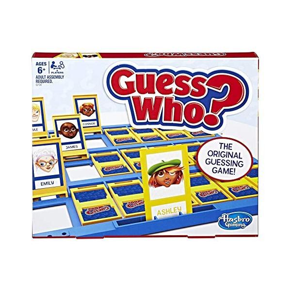 ボードゲーム 英語 アメリカ 海外ゲーム C2124 Hasbro Gaming Guess Who? Original Guessing Game For Kids Ages 6 &amp; Up for 2 Players海外限定品を迅...