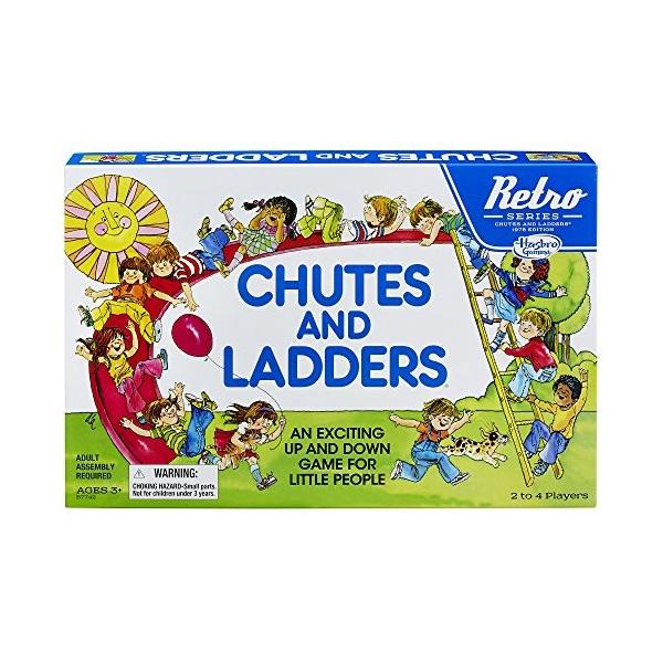 ボードゲーム 英語 アメリカ 海外ゲーム B7742 Hasbro Gaming Chutes and Ladders Game: Retro Series 1978 Edition海外限定品を迅速輸入！5〜15営業日にて発送します。商品名...