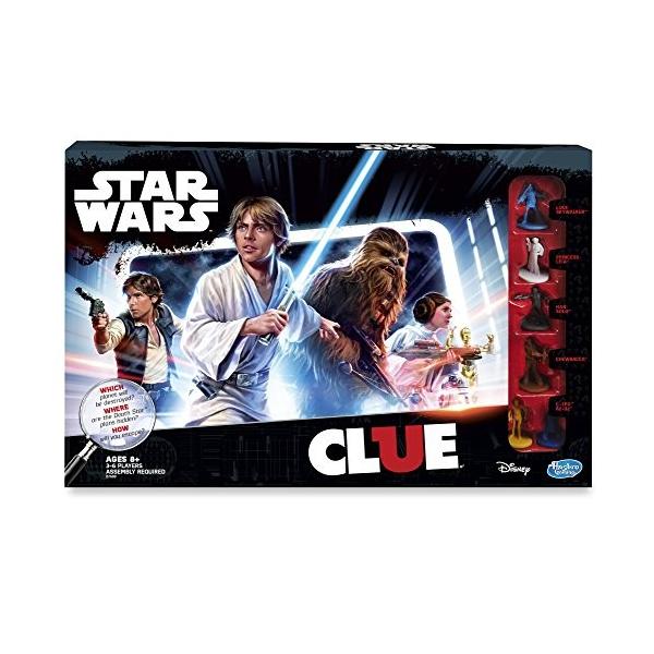 ボードゲーム 英語 アメリカ 海外ゲーム B7688 Hasbro Gaming Clue Game: Star Wars Edition, 96 months to 1188 months海外限定品を迅速輸入！5〜15営業日にて発送します...