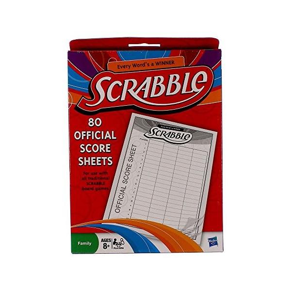 ボードゲーム 英語 アメリカ 海外ゲーム 33568 Scrabble Score Sheets - 80 sheets海外限定品を迅速輸入！5〜15営業日にて発送します。商品名（自動翻訳）：スクラブルスコアシート 80枚型番：33568関...