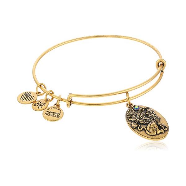 アレックスアンドアニ アメリカ アクセサリー ブランド かわいい おしゃれ  A16EB65RG Alex and Ani "Path of Symbols" Sphinx Expandable Gold Wire Bangle Charm...