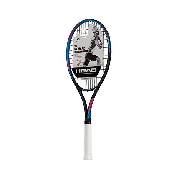 テニス ラケット 輸入 アメリカ ヘッド 234237S30 HEAD Ti. Reward Tennis Racket - Pre-Strung Head Light Balance 27 Inch Racquet - 4 3/8 In ...
