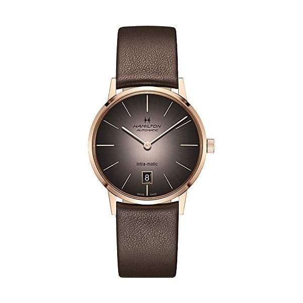 腕時計 ハミルトン メンズ H38465501 Hamilton Watch American Classic Intra-Matic Auto | Swiss Made | 38mm Stainless Steel Case | Brow...