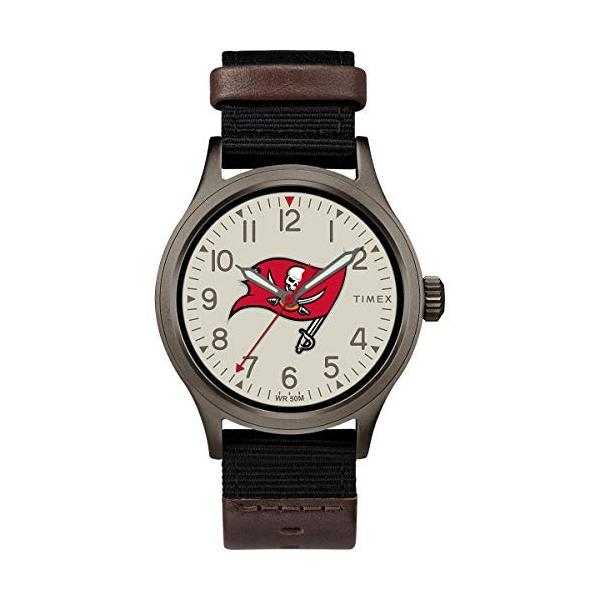 腕時計 タイメックス メンズ TWZFBUCMBYZ Timex Men's TWZFBUCMB NFL Clutch Tampa Bay Buccaneers Watch海外限定品を迅速輸入！5〜15営業日にて発送します。商品名（自動翻訳...