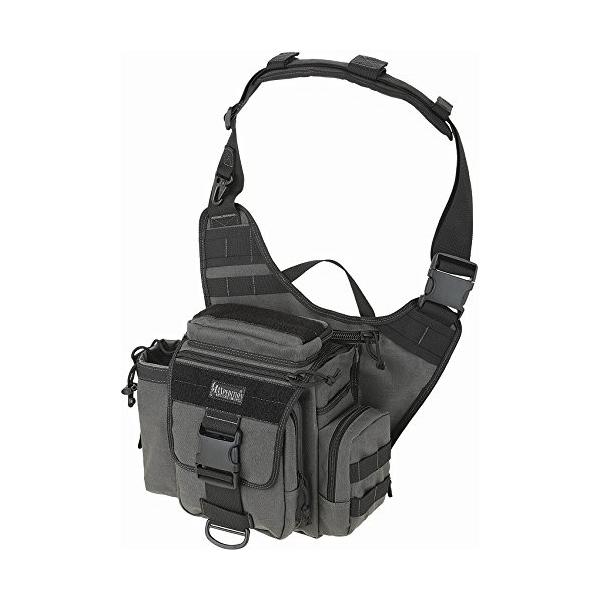 ミリタリーバックパック タクティカルバックパック サバイバルゲーム サバゲー アメリカ 0412W MAXPEDITION Jumbo Versipack (Wolf Gray) 7.4L Tactical Sling Bag, Conce...