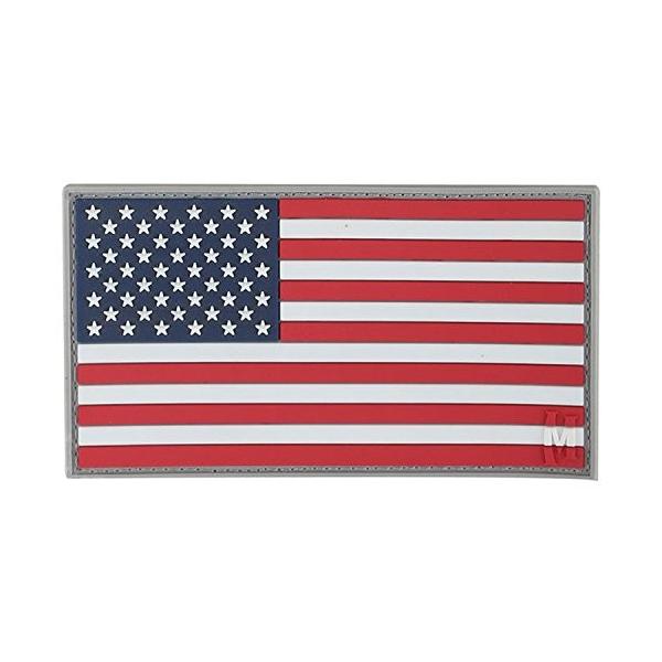 ミリタリーバックパック タクティカルバックパック サバイバルゲーム サバゲー アメリカ USA2C Maxpedition Gear USA Flag Large Patch, Full Color, 3.25 x 1.75-Inch海外限...